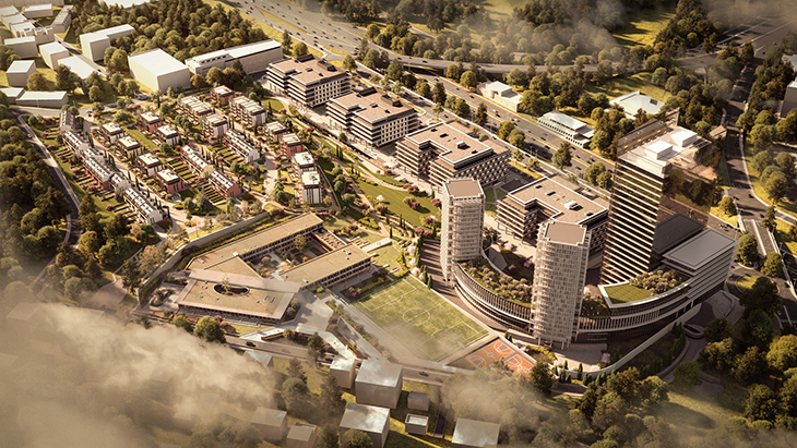 Започва изграждането на най-високата сграда в комплекса Garitage Park в София